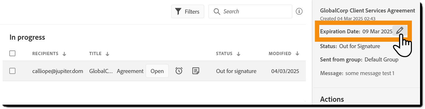 Add Edit Or Remove The Expiration Date Completion Date
